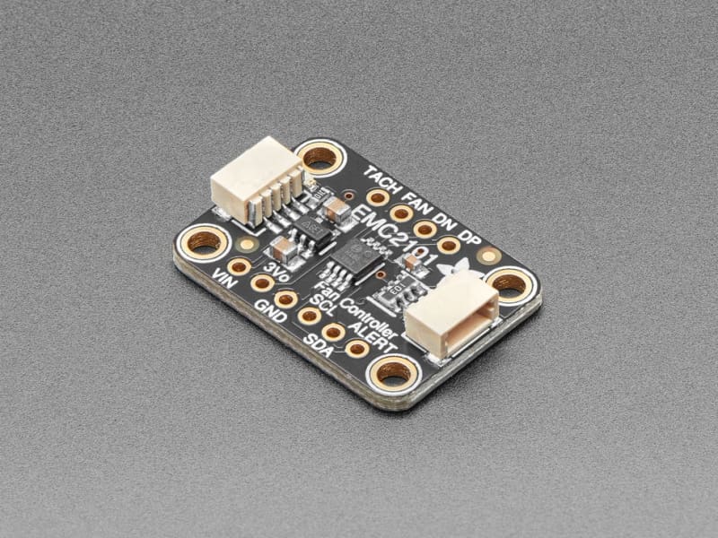 Cool Components Emc2101 I2c Pc Fan Controller And Temperature Sensor Stemma Qt Qwiic Id4808 