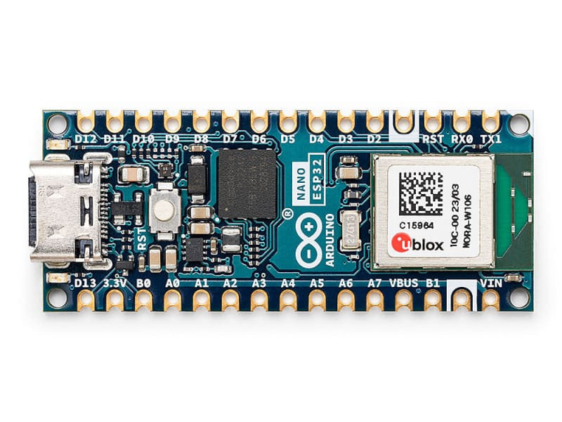 Arduino Nano Esp32 Without Headers Cool Components
