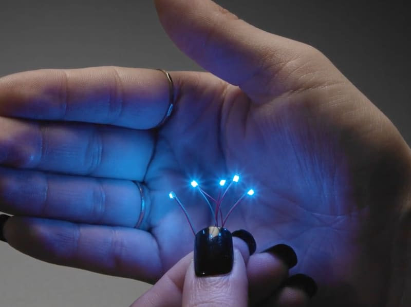 Cool Components - Miniature Wired LEDs - 0805 SMT LED - 5 pack