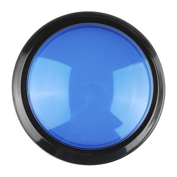 Big Dome Push Button - Blue – Cool Components