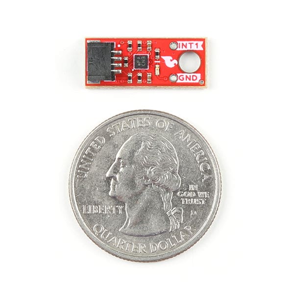 Micro Triple Axis Accelerometer Breakout Bma400 Qwiic — Cool Components